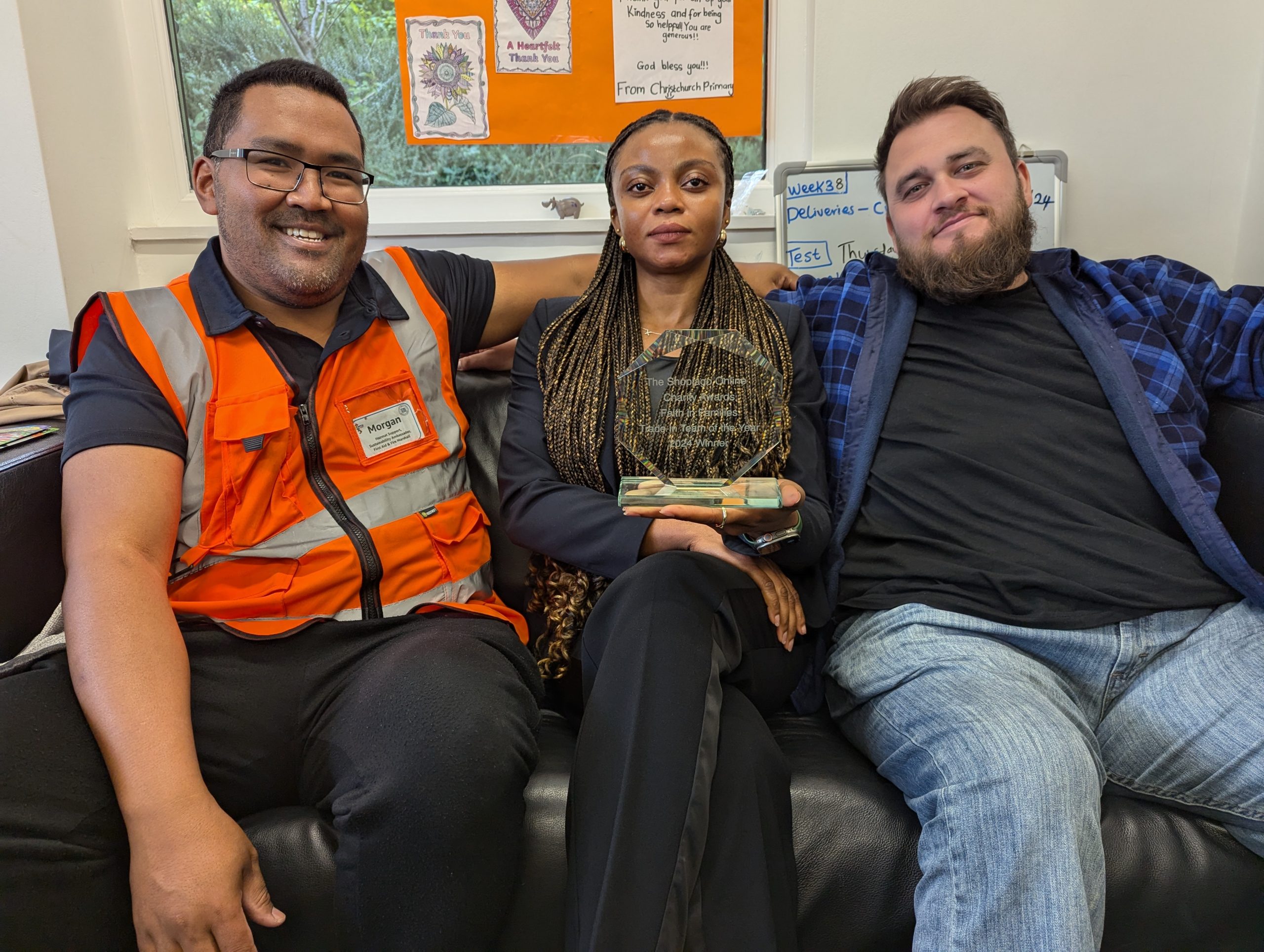 Cwtch Mawr Wins Shopiago Awards - Faith in Families - Charity Swansea ...