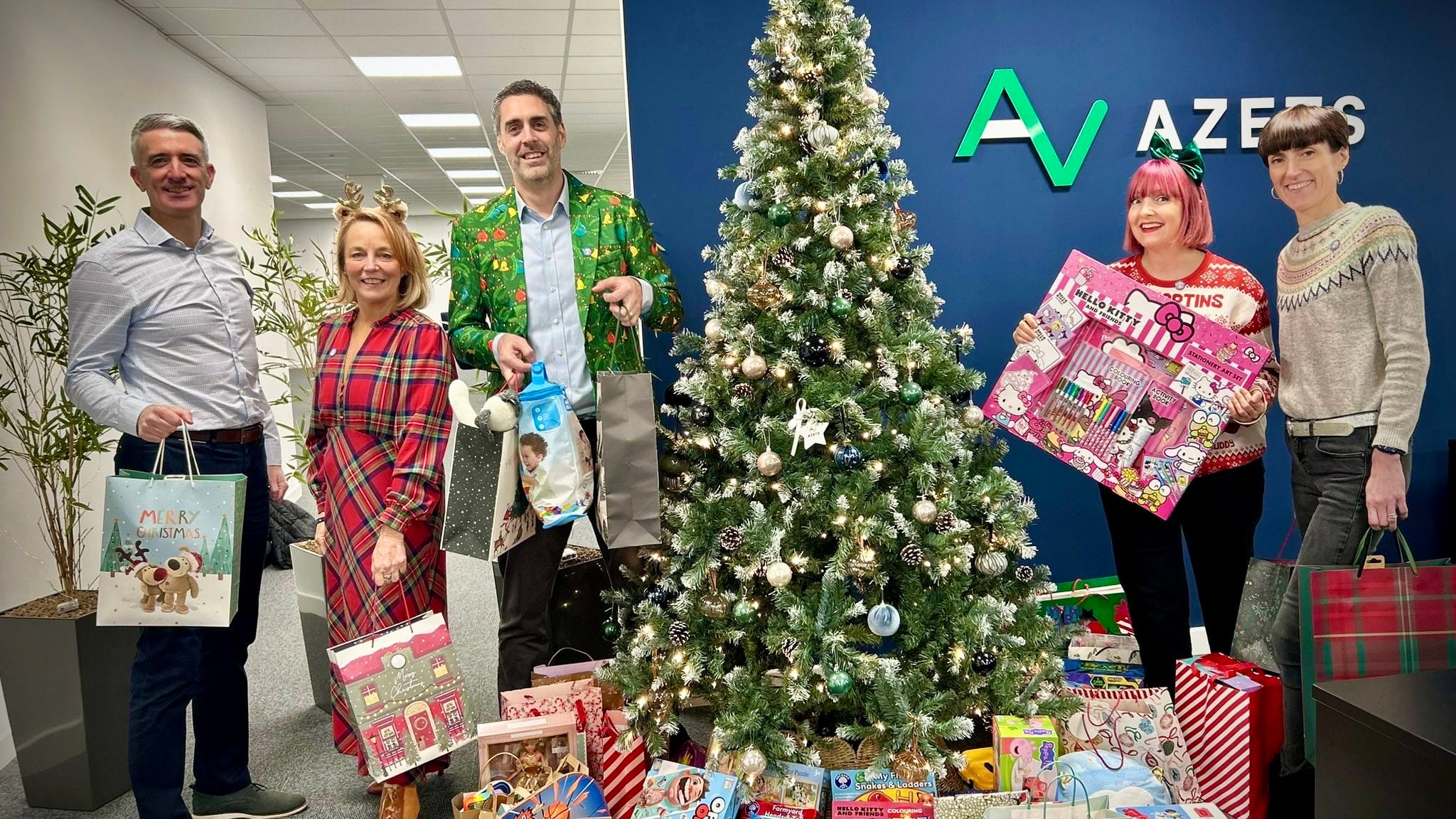 Azets Christmas Charity Event In Aid Of Swansea Families