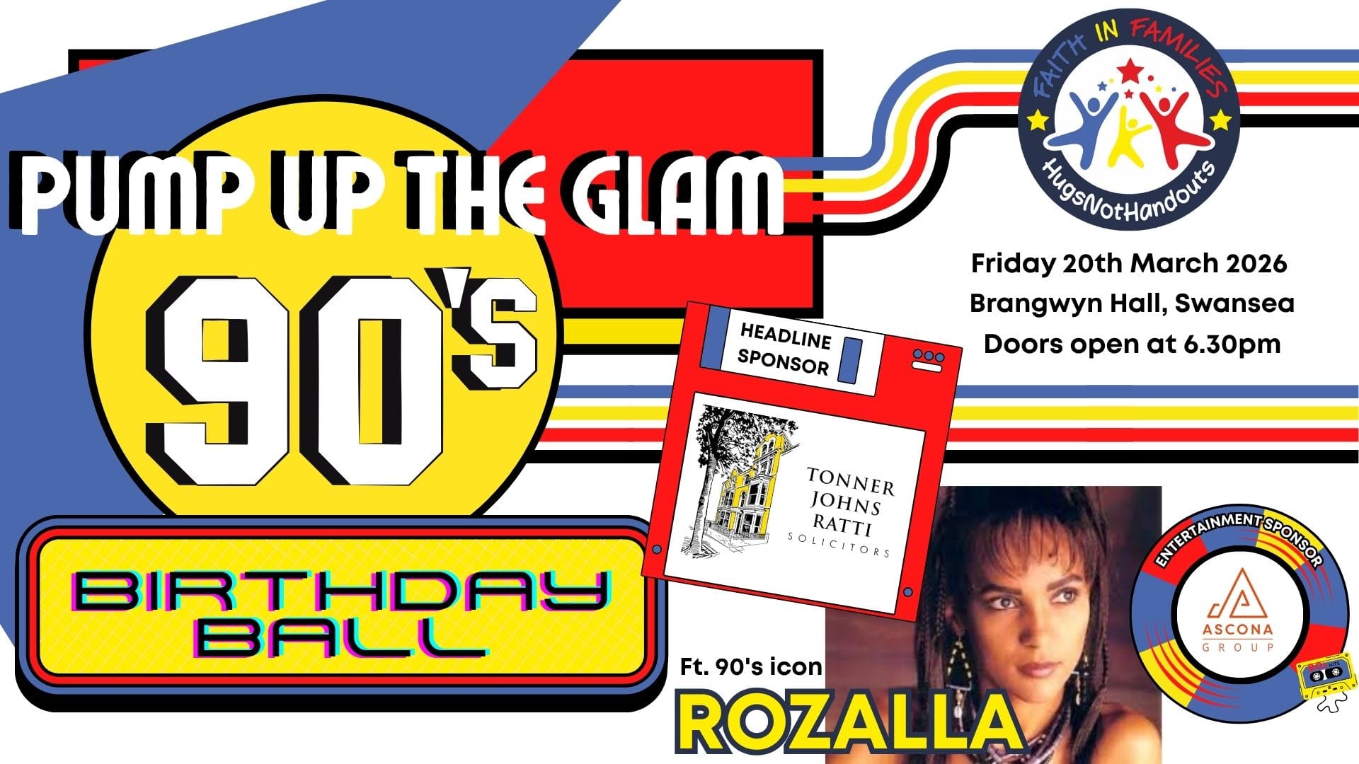 90s Charity Birthday Ball Ft Rozalla | Book Tickets Now